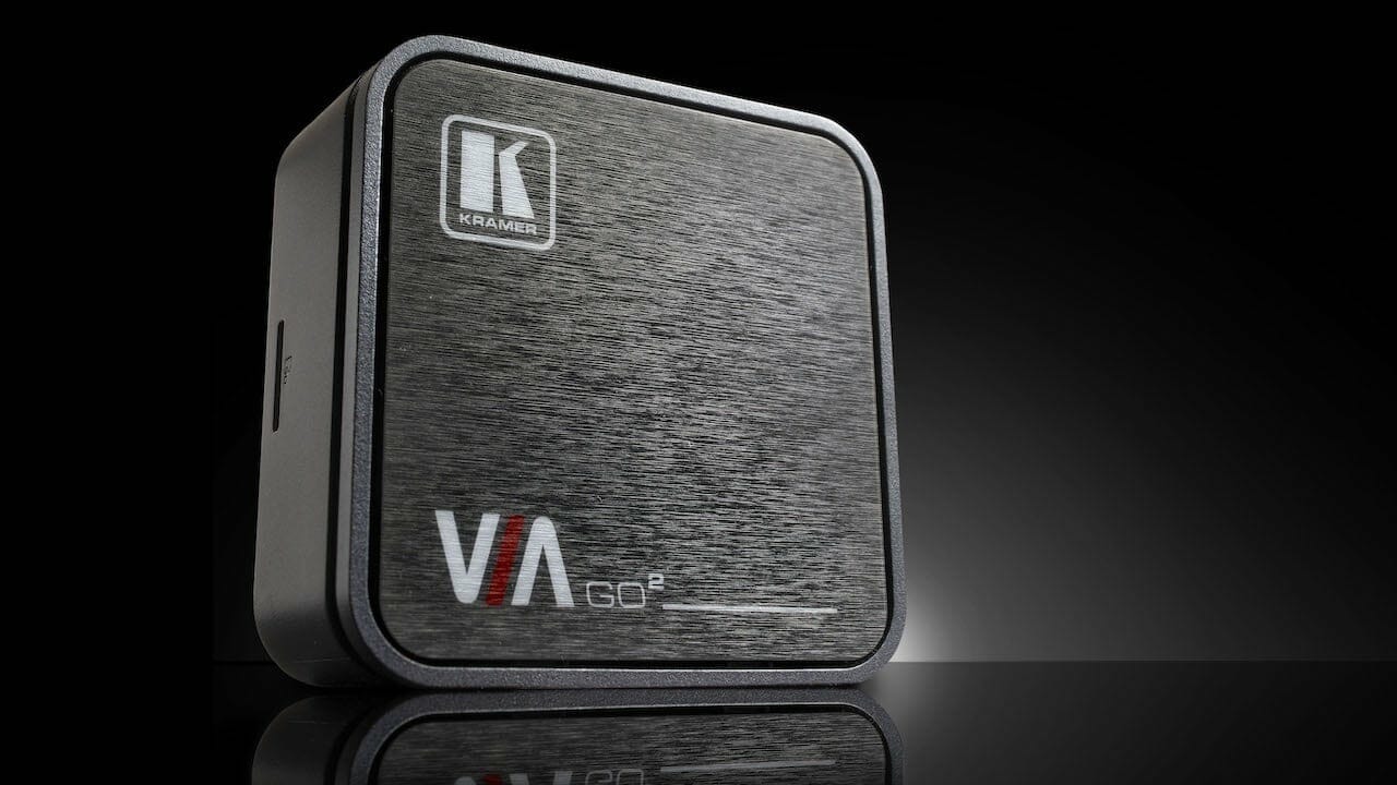 Kramer VIA GO2 Transmisor inalámbrico 4K compacto y seguro | Audioterra